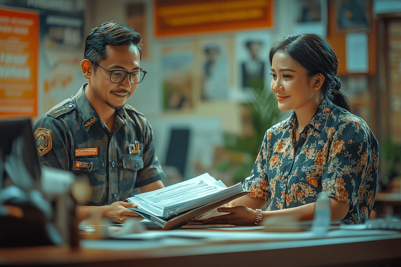 バリでのSKTT/居住証明書の申請